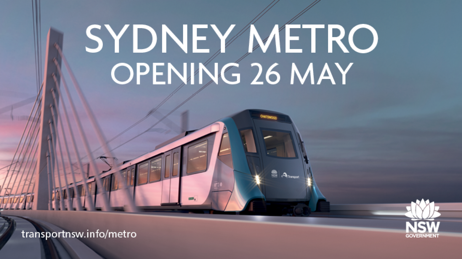 Sydney Metro Opening May 26 – Transport NSW Blog