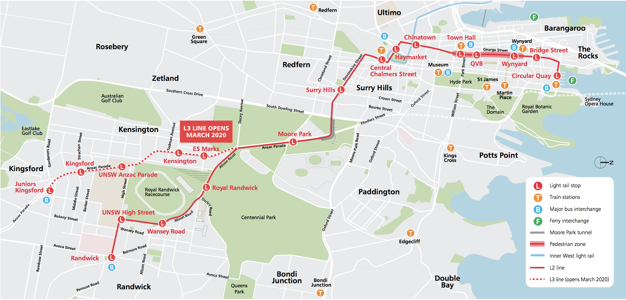 South East Light Rail opens 14 December 2019 – Transport NSW Blog